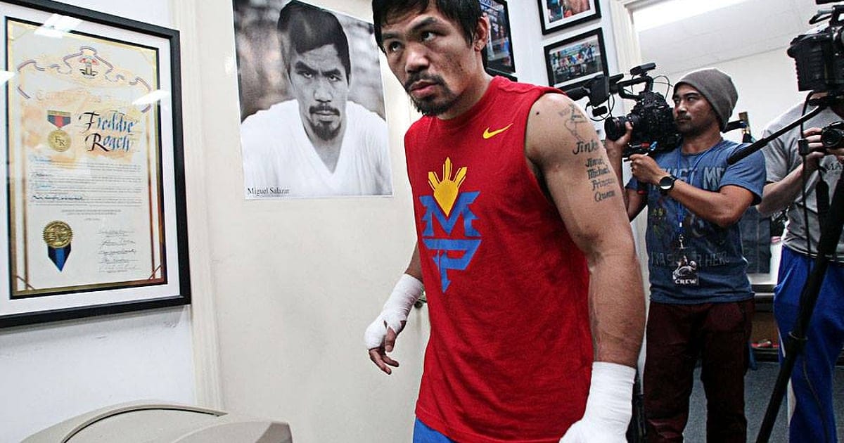 Filipino boxing legend Manny Pacquiao comeback fight set - Filipino Kami
